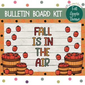 Apple Bulletin Board, Fall Apple Bulletin Board Kit, Happy Fall Y’all ...