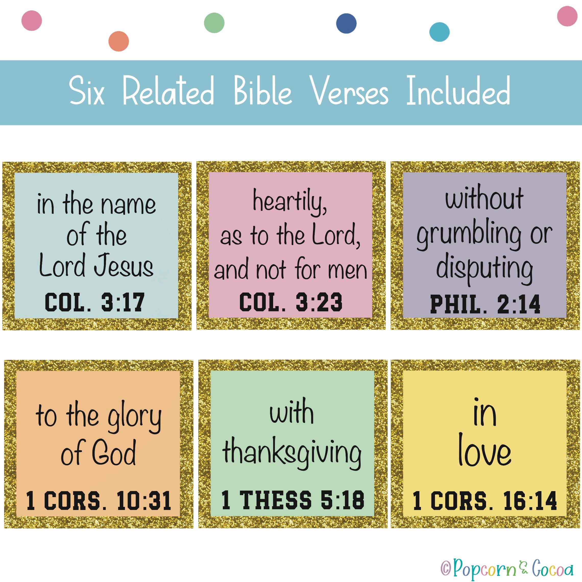 Christian Bible Verse Bulletin Board Kit! Great for Christian School or ...