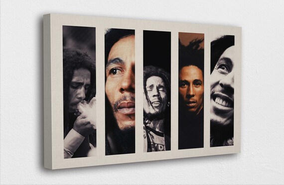Bob Marley Collage Poster Bob Marley Collage Wall Art Bob - Etsy