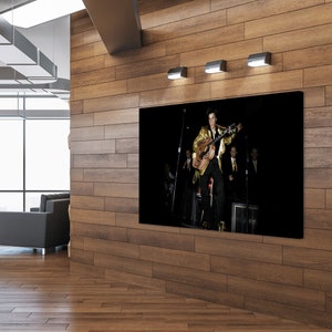 Elvis Presley Canvas Print, Elvis Presley Room Decor, Elvis Presley ...
