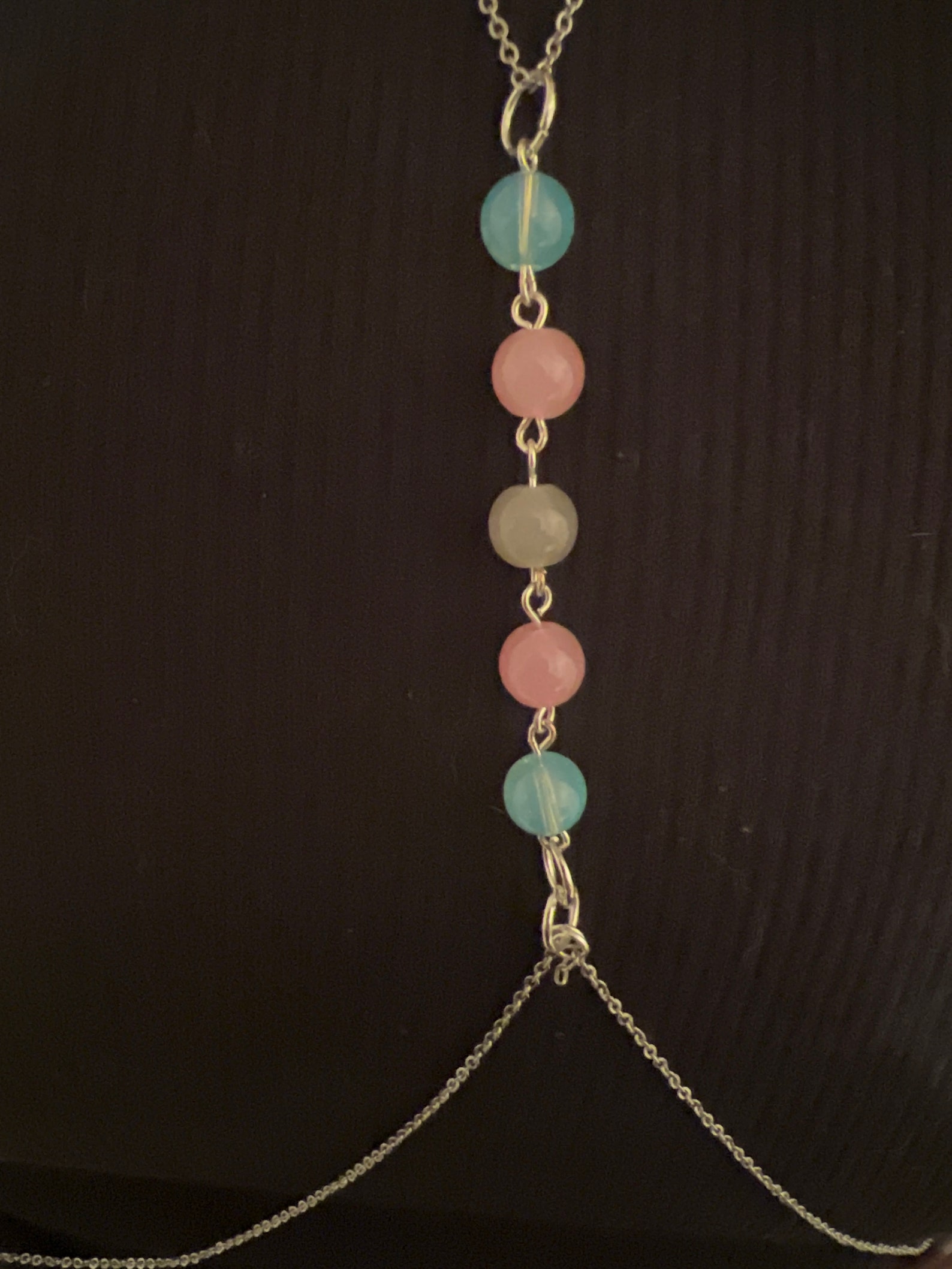 Transgender Flag Plus Sized Body Chain - Etsy