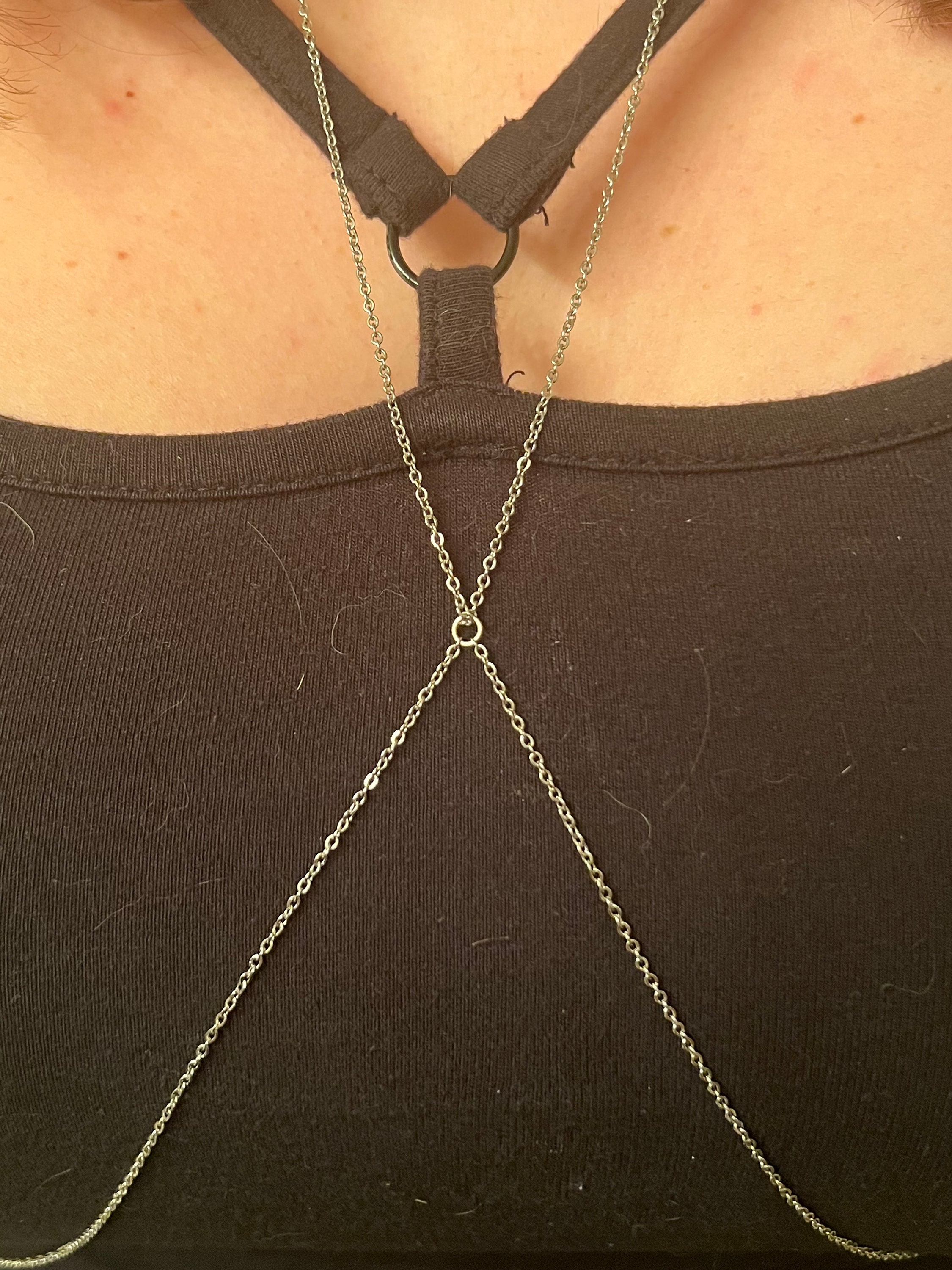 Simple Plus Size Body Chain - Etsy