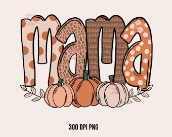 Fall Nonnie PNG, Pumpkin, Pumpkins, Doodle Letters, Autumn, Sublimation ...