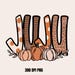 Fall Juju PNG, Pumpkin, Pumpkins, Doodle Letters, Autumn, Sublimation ...