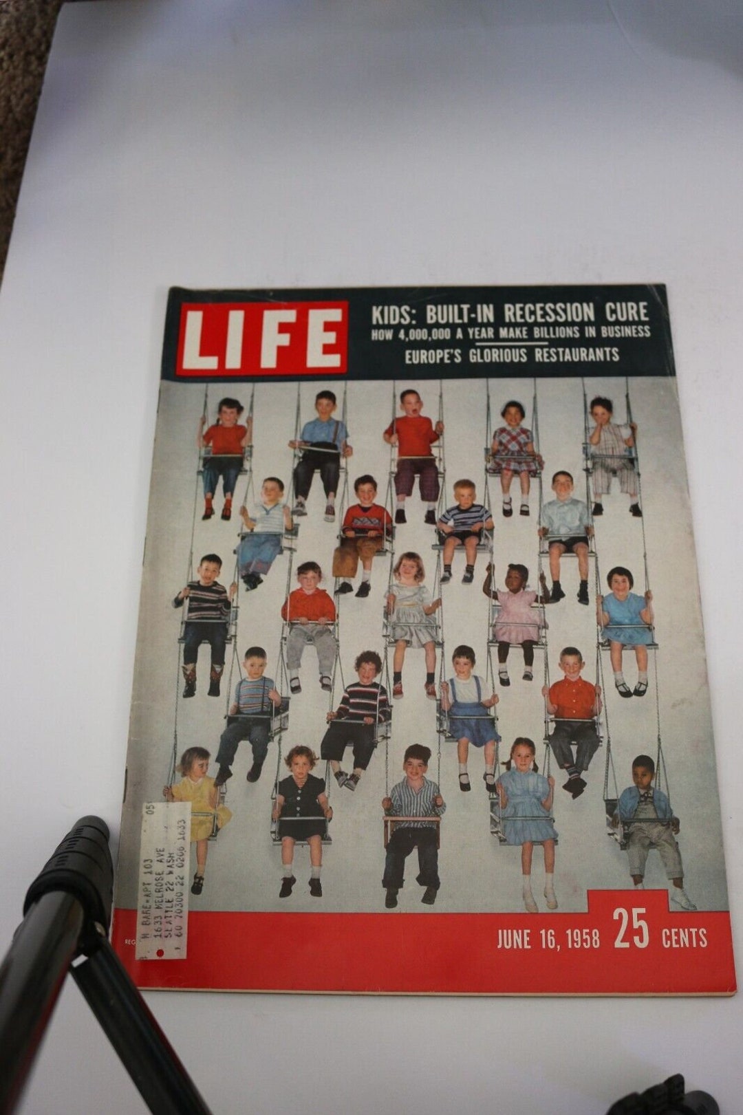 Life Magazine June 16 1958 Kids Built in Recession Cure - Etsy