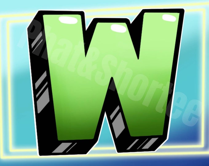 W Emote for Twitch and Discord Chats - Etsy