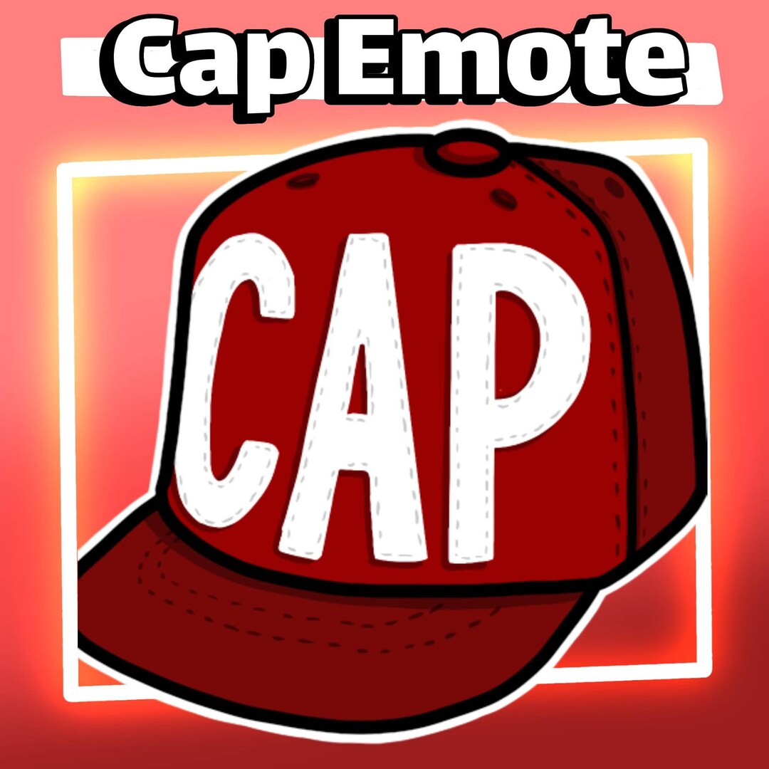 CAP Emote for Twitch and Discord Chats - Etsy