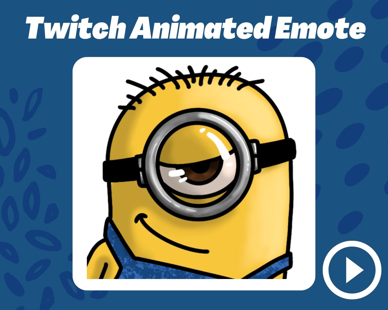 Animated Emote Funny Minion for Twitch - Etsy