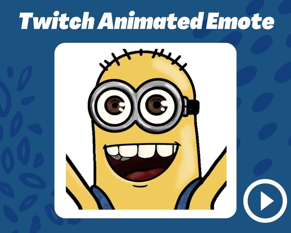 Animated Happy Minion Twitch Emote - Etsy