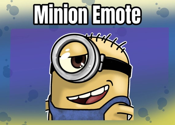 Confident Minion Funny Emote for Twitch and Discord - Etsy