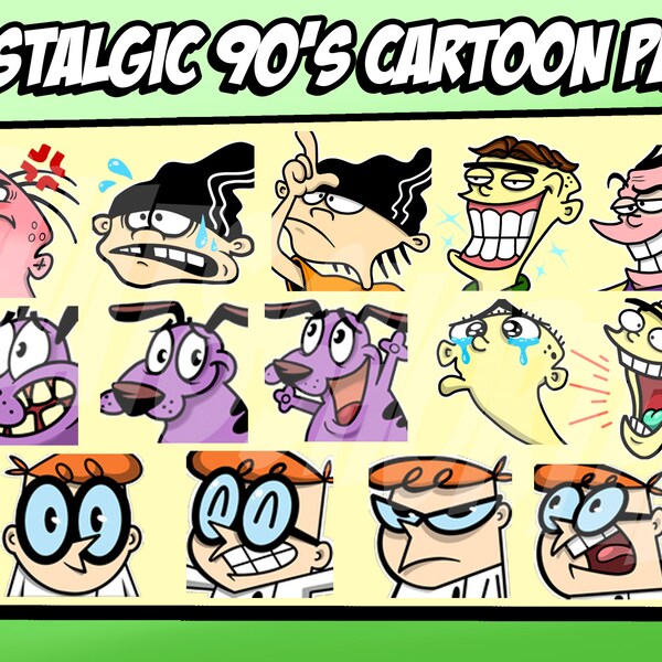 Cartoon Network Emotes Twitch - Etsy