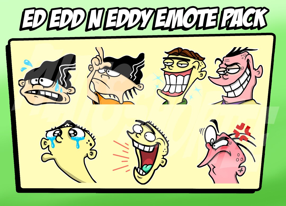 90s Ed's Combo Emote Pack for Twitch - Etsy