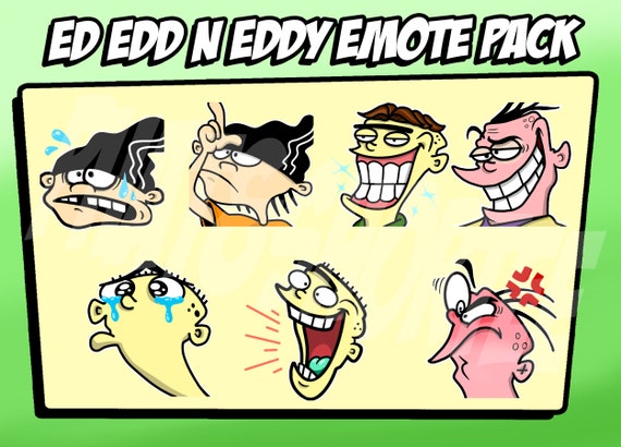 Ed Edd and Eddy Emote Pack for Twitch - Etsy Singapore