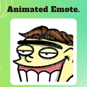90s Nostalgic Funny Cartoon Animated Emote Gif for Twitch Chats - Etsy