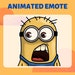Funny Minion Animated Emote for Twitch - Etsy