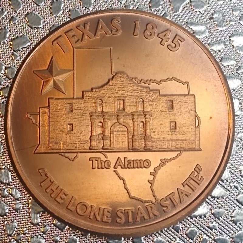 Texas Coin Ring - Etsy
