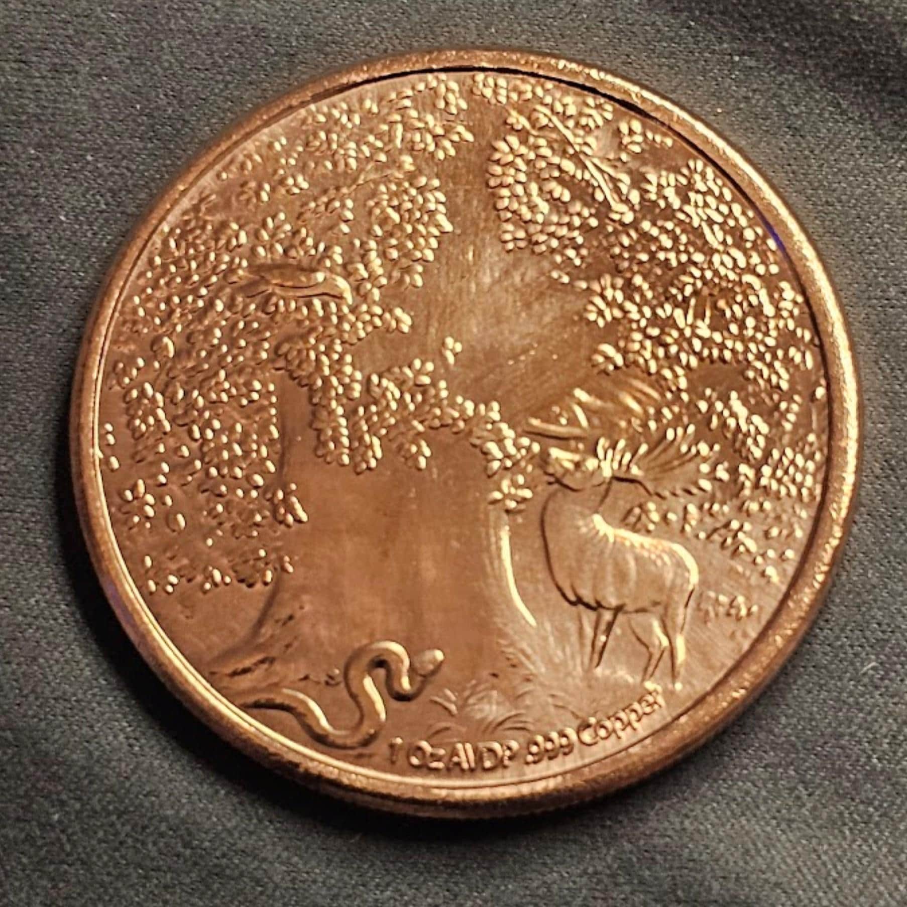 Fine Copper Round, Nordic Hellhound Coin (1oz, 39mm) - Etsy