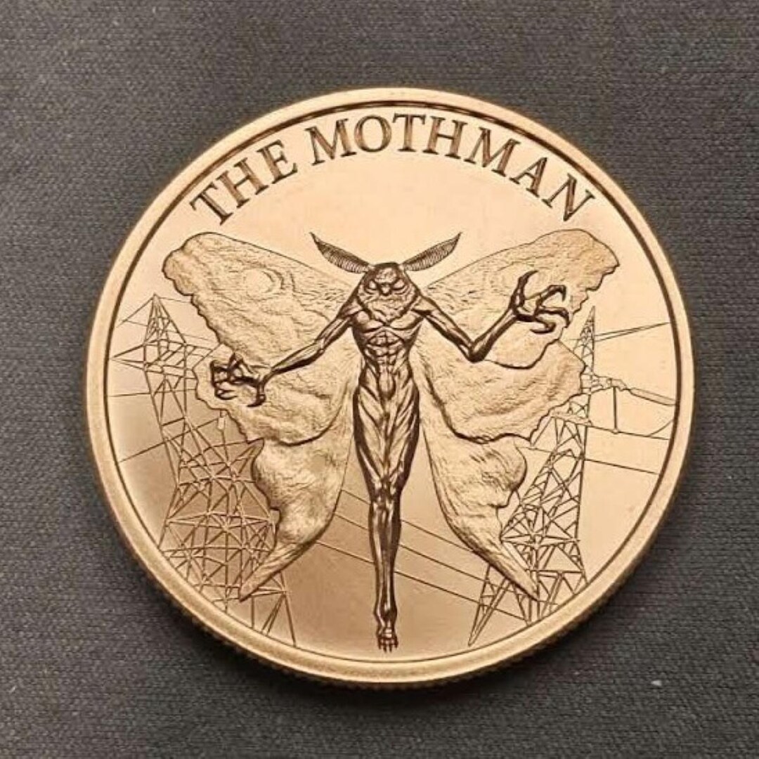 Cryptozoology Collection; the Mothman; 1 AVDP Oz .999 Fine Copper Art ...