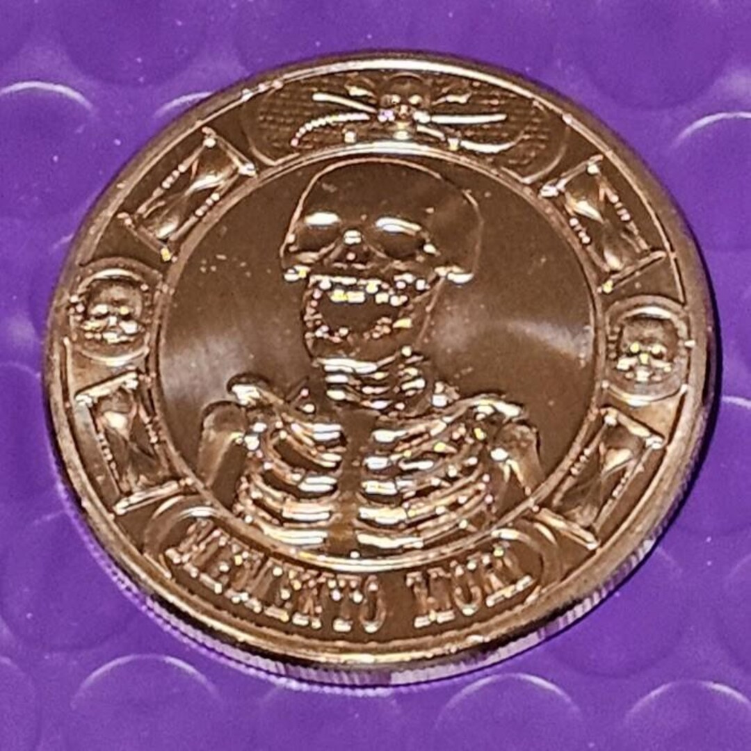 Memento Mori Copper Round, .999 Fine (1oz, 39mm) - Etsy