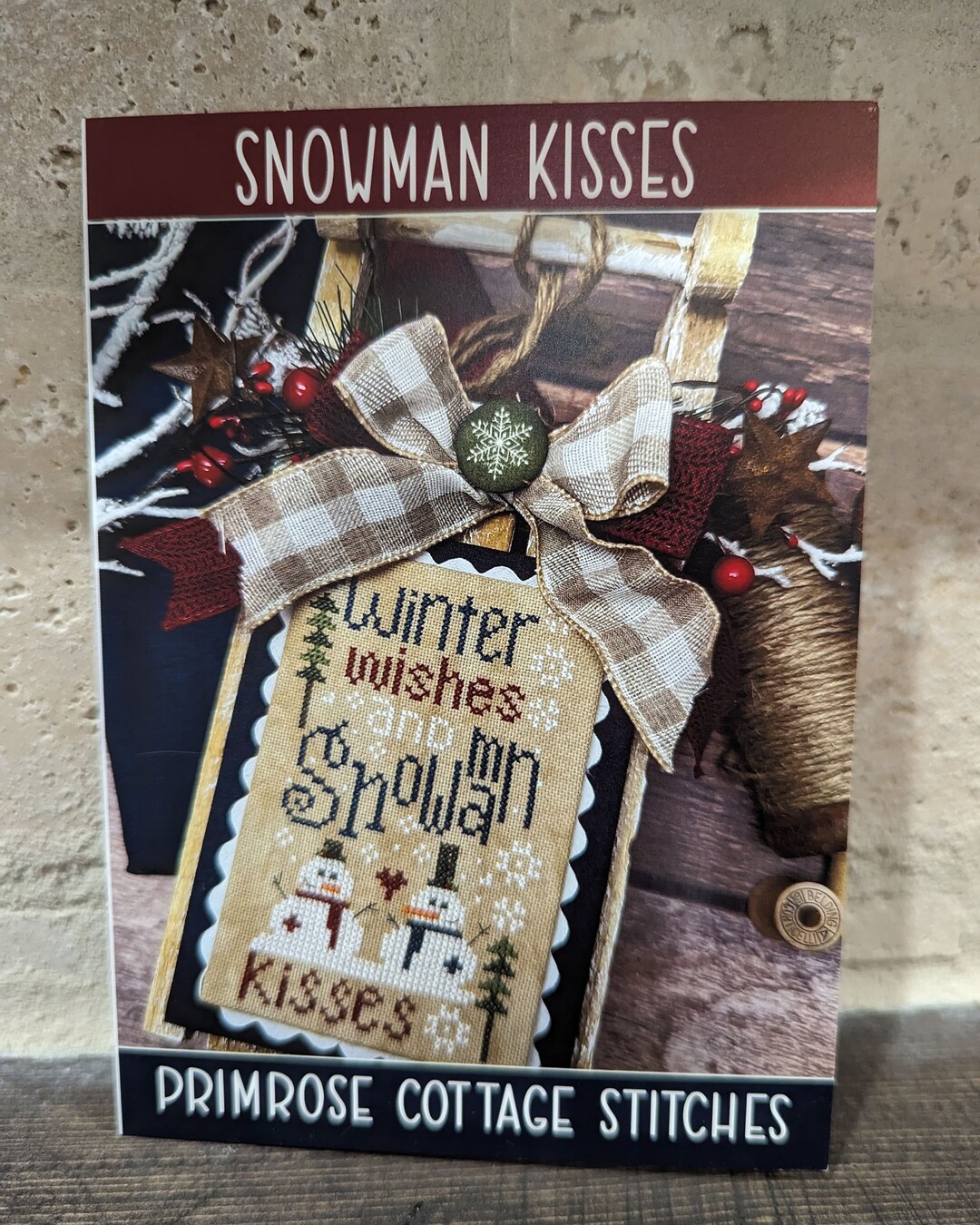 FLOSS PACK - Primrose Cottage Stitches - Snowman Kisses - Counted Cross ...