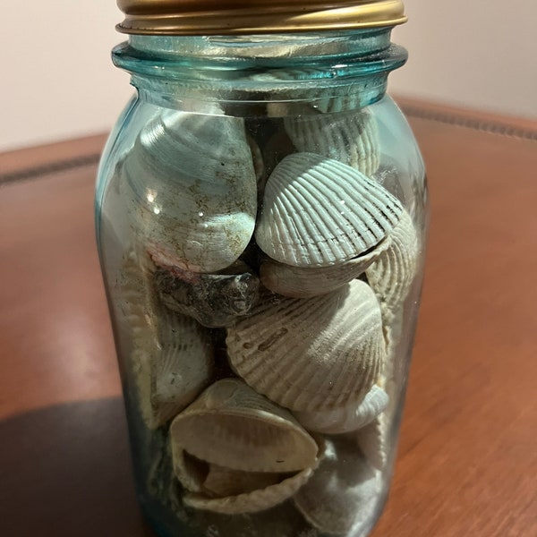 Sea Glass Jar - Etsy