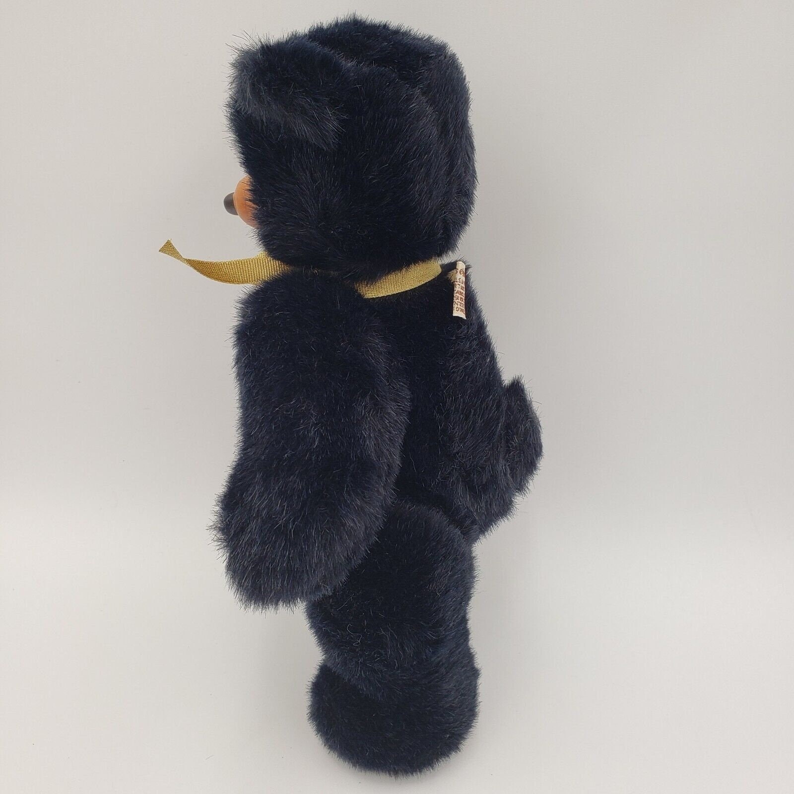 Vintage Robert Raikes Collector Bear Black Jointed LE 490 Applause 1988 ...