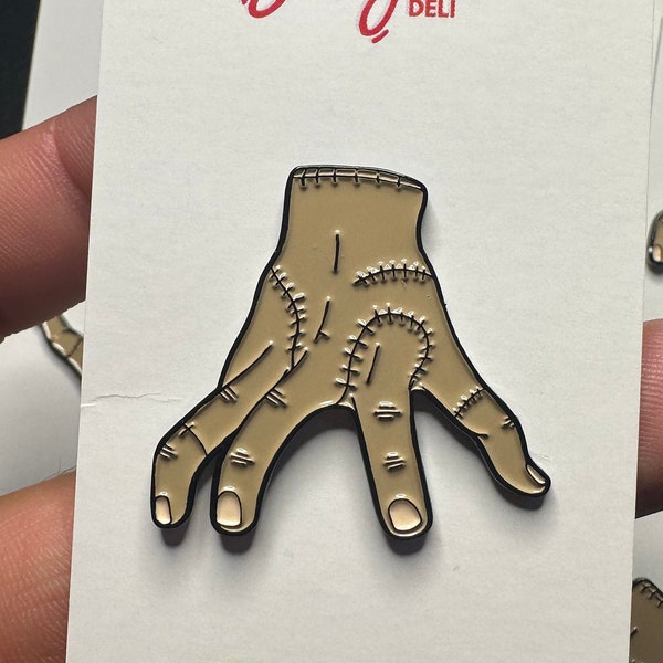 Wednesday Addams Pin - Etsy