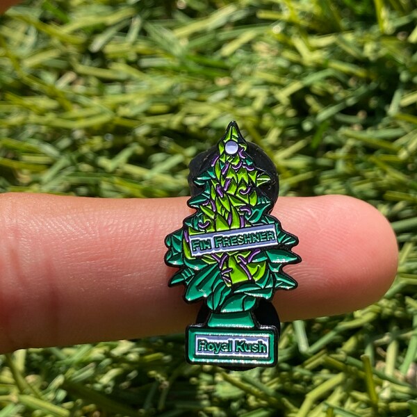Weed Enamel Pin - Etsy