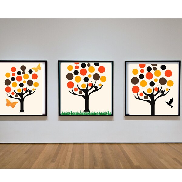 Polka Dot Tree - Etsy