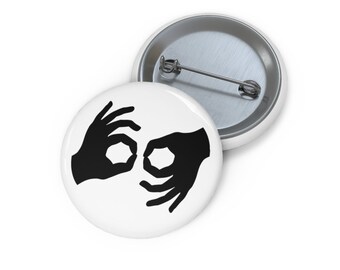 Enamel Pin: i Know Asl Gold or Silver American - Etsy