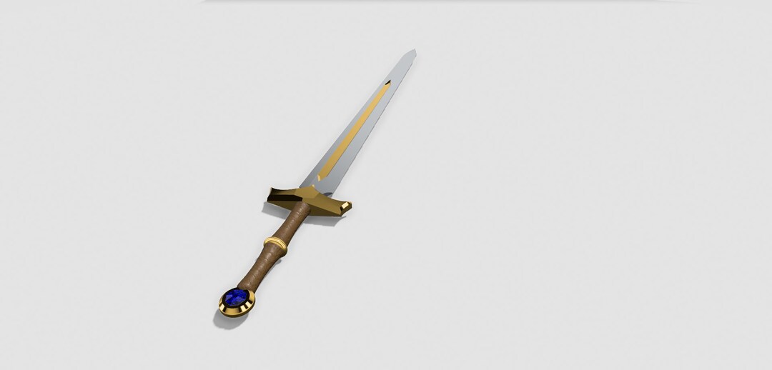 Crystal Longsword STL - Etsy