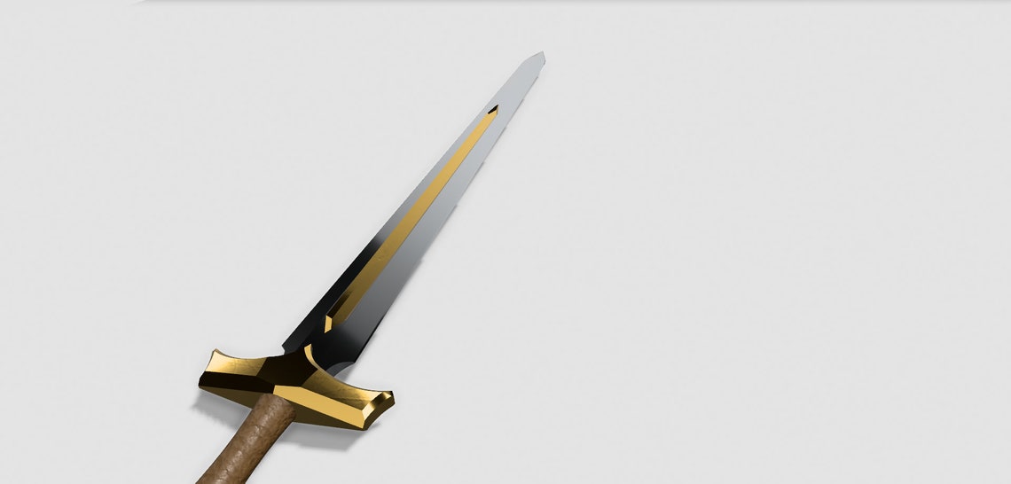 Crystal Longsword STL - Etsy