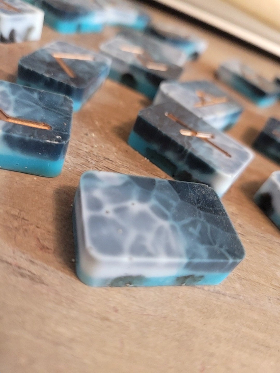 Rune Set With Casting Trayvegvisir - Etsy