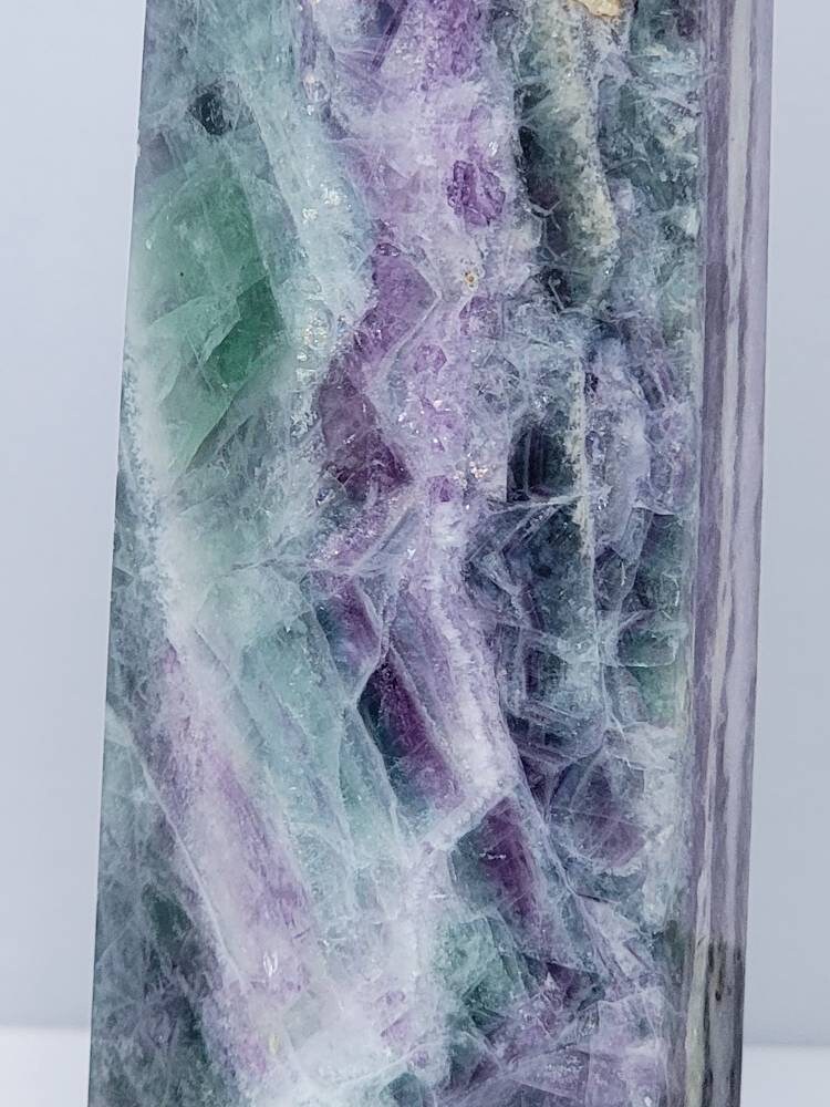 Cotton Candy Fluorite Tower Watermelon Fluorite Tower Fluorite Point ...