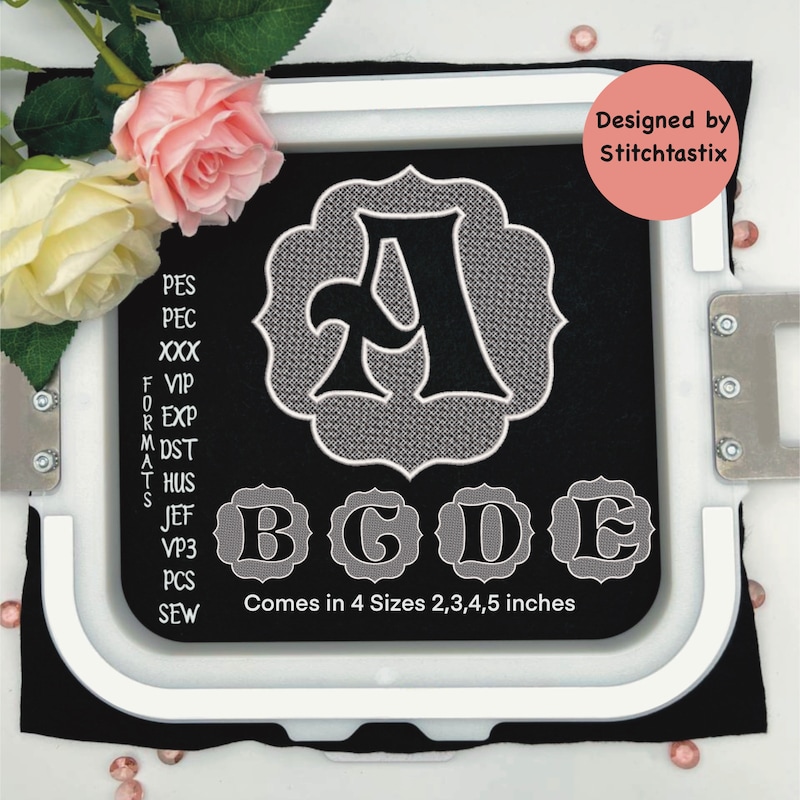 Embossed Monogram - Etsy