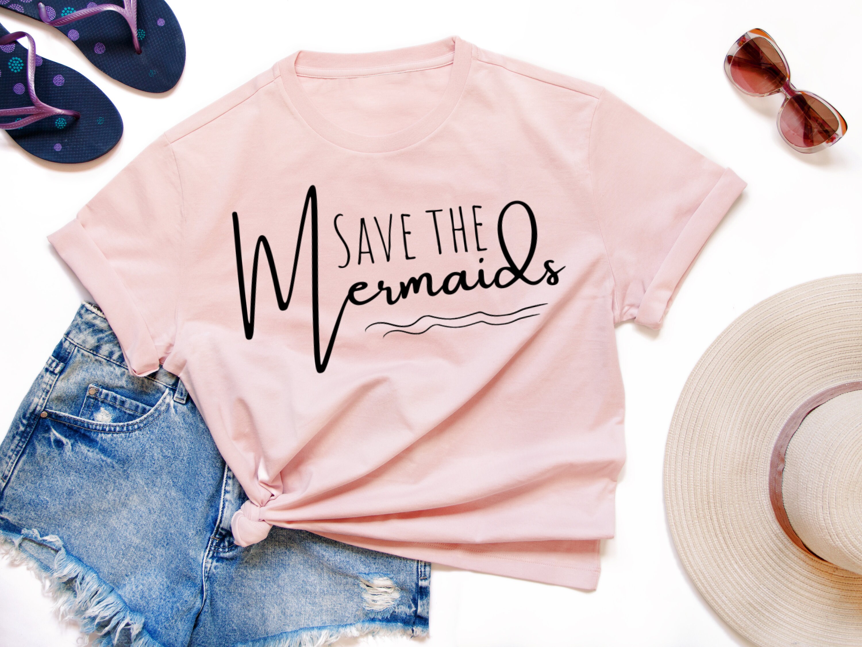 Save the Mermaids, Digital Download, Instant SVG PNG, Mermaid Tail ...