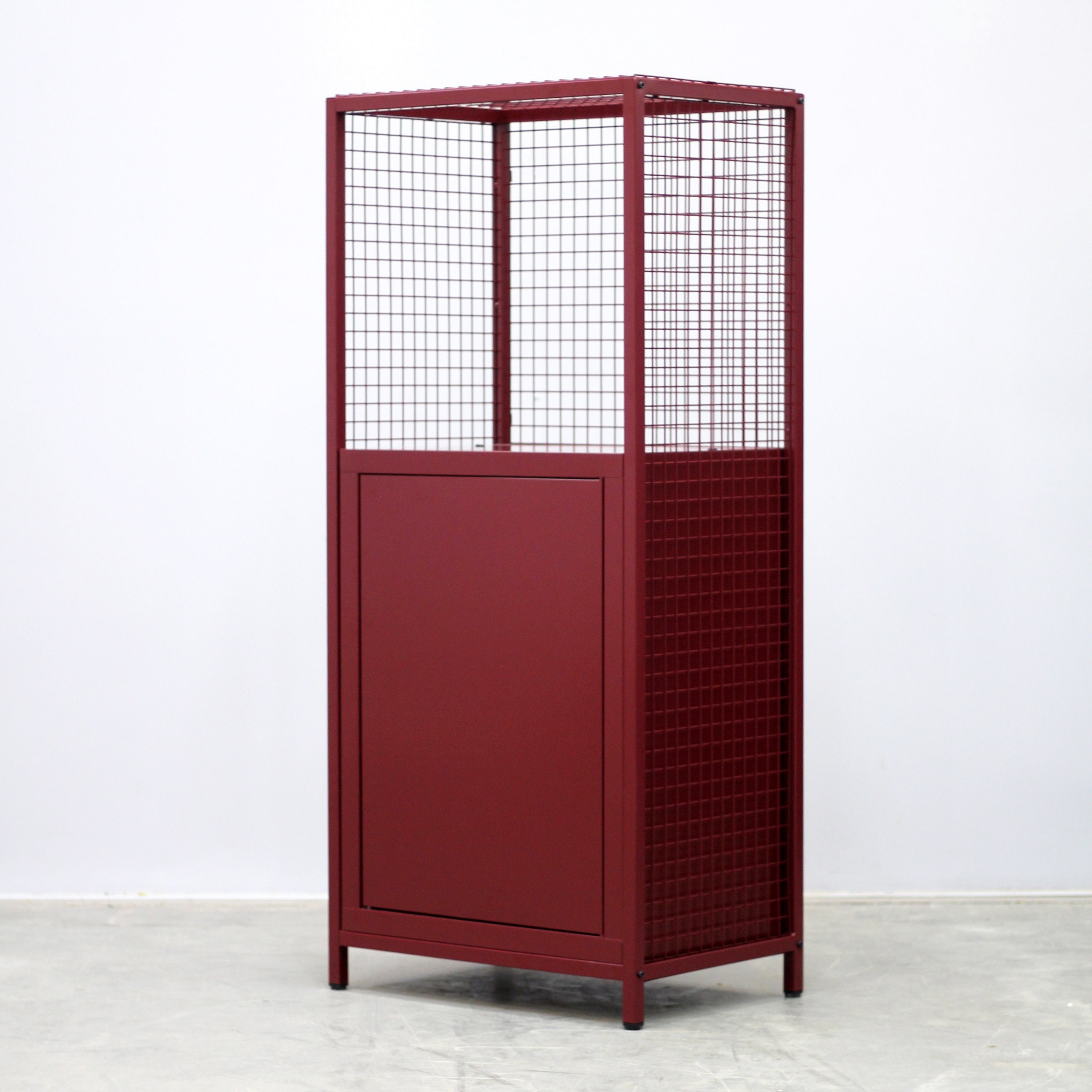 Metal Cabinet Modern Commode Industrial Locker Minimalist Dresser ...