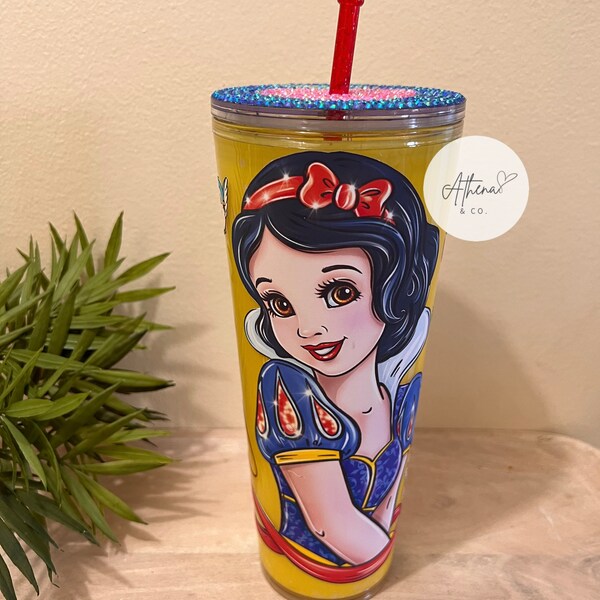 Snow White Tumbler - Etsy