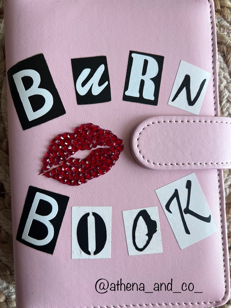 Burn Book Binder | Budget Binder| A6 Binder | Cash Envelopes | Sinking ...
