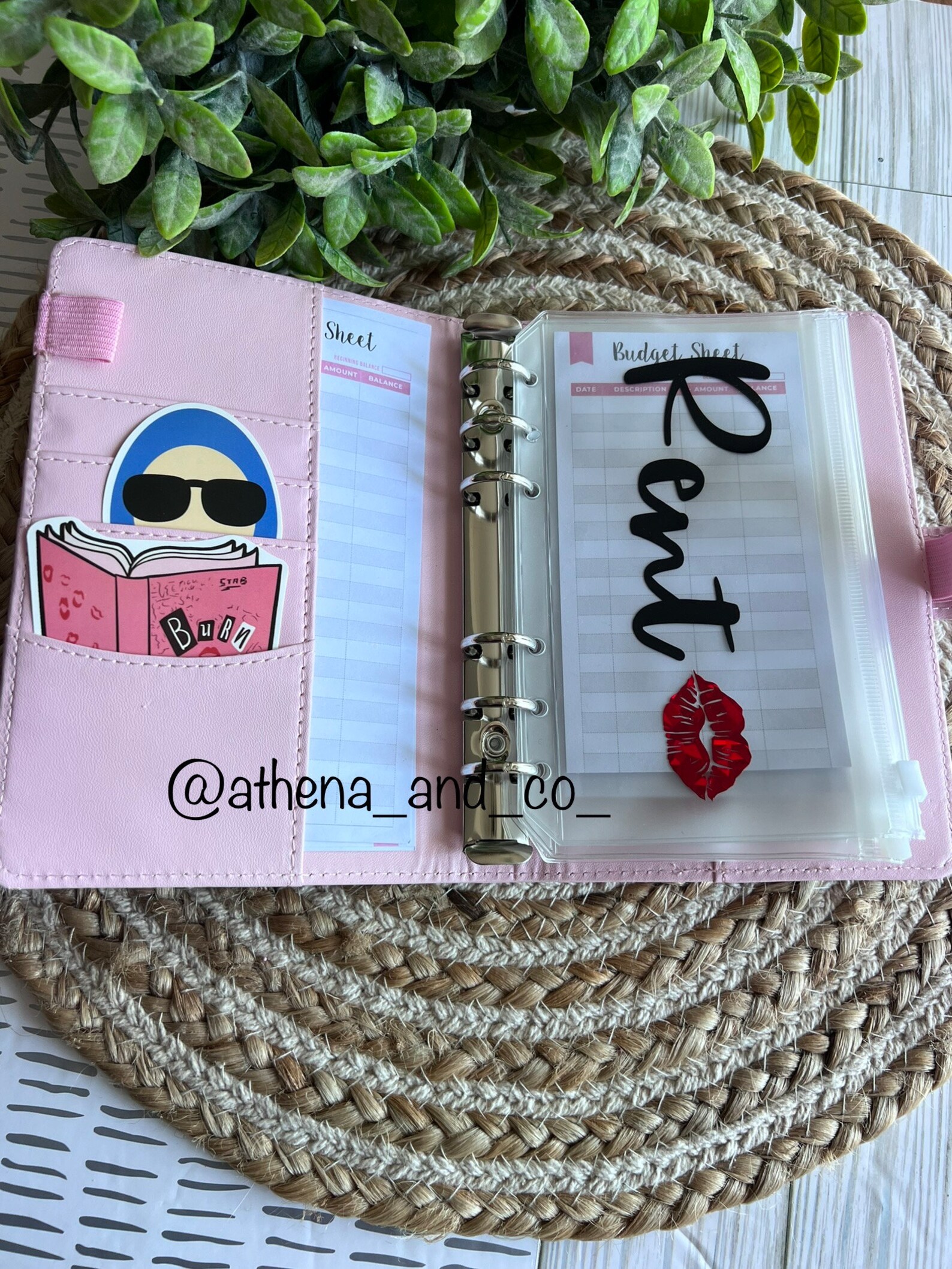 Burn Book Binder | Budget Binder| A6 Binder | Cash Envelopes | Sinking ...