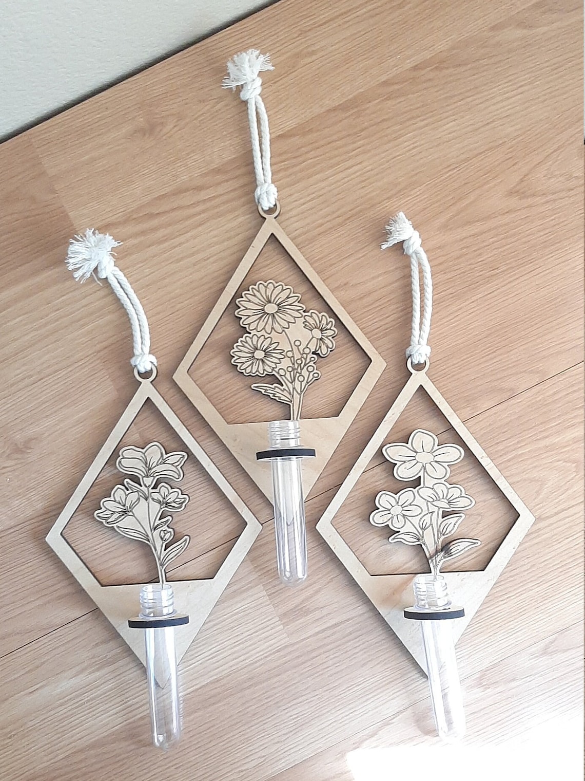 Flower Propagation Station Set of 3, Laser Cutter Plant Propagation ...