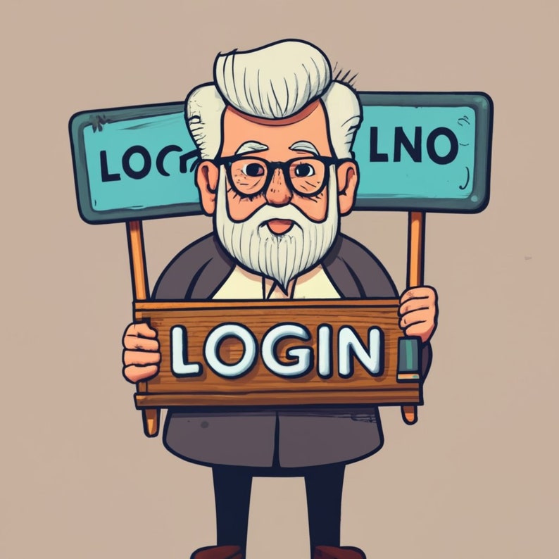 Ai Characters Holding Signs, AI Art for Your Website or Your Social ...