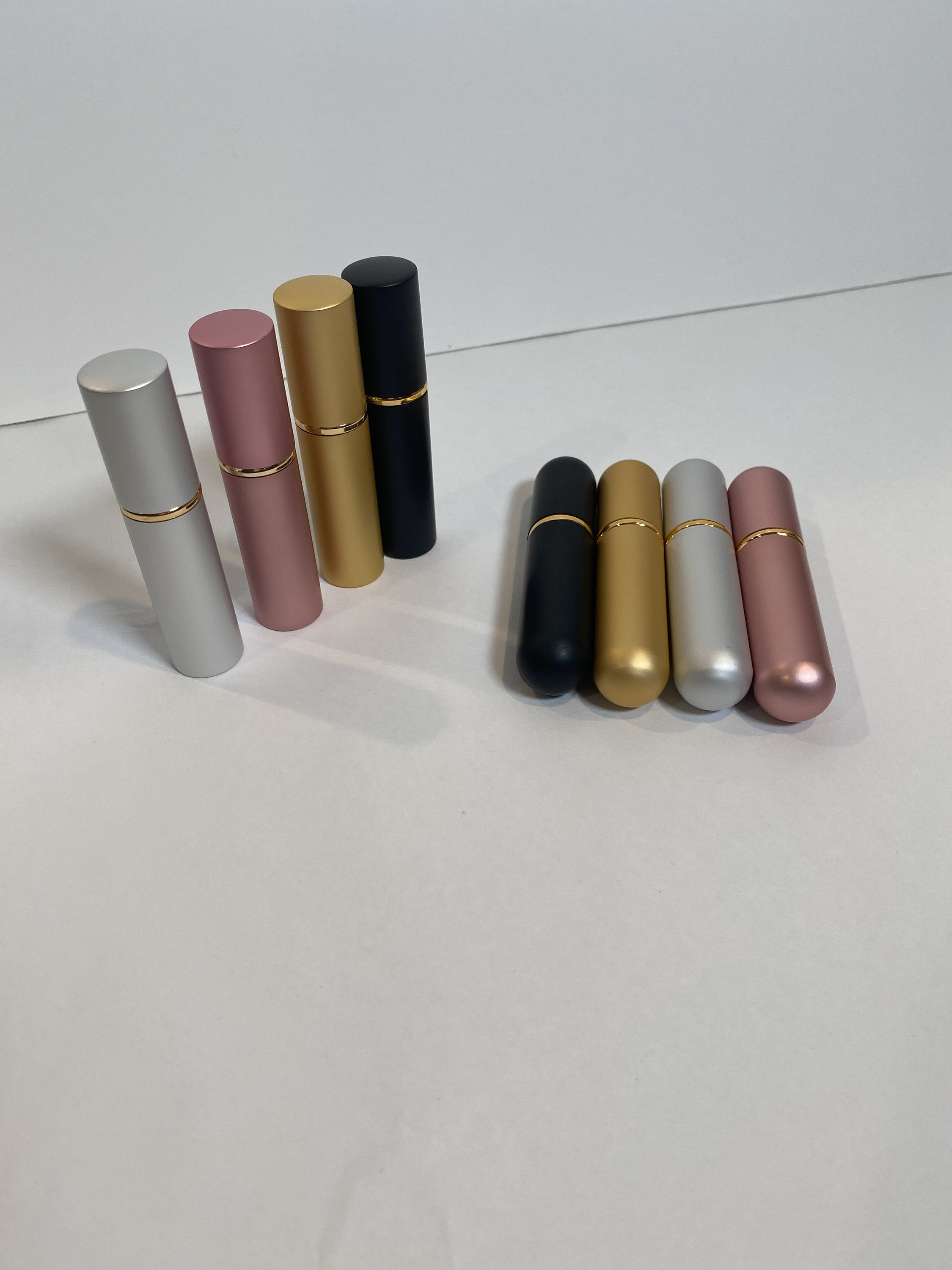 Empty Aluminum Metallic Inhaler Gold Round Bottom - Etsy