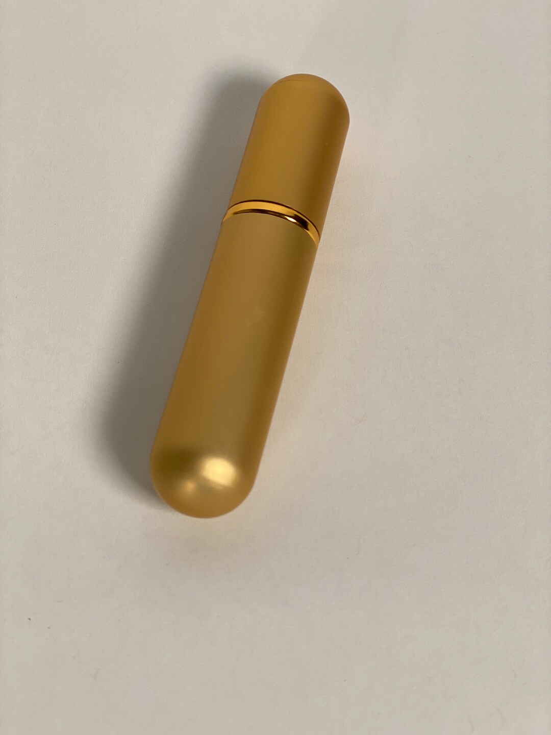 Empty Aluminum Metallic Inhaler Gold Round Bottom - Etsy