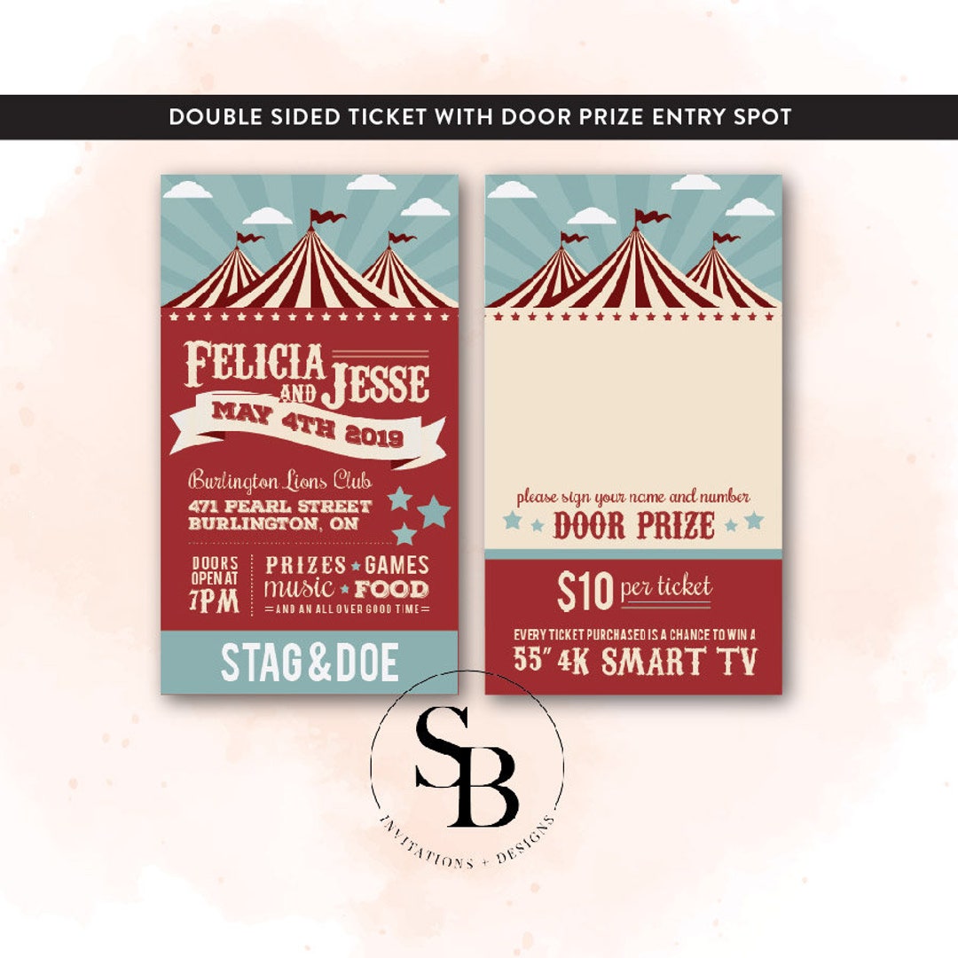 Circus Fun Tickets | Stag & Doe | Weddings | Jack and Jill | Wedding ...