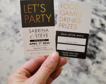 Cooler of Booze Raffle Tickets Cooler Raffle Bucket of Booze Raffle ...