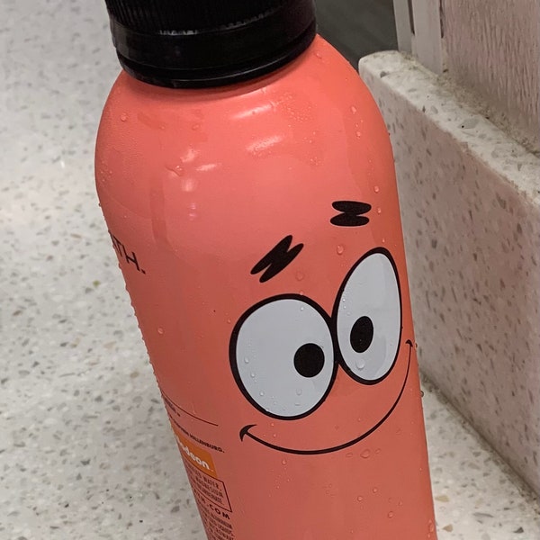 Spongebob Water Bottle - Etsy