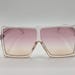 Clear Frame Square Sunglasses - Etsy
