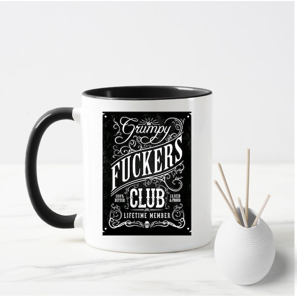 Grumpy Fuckers Club Svg - Etsy