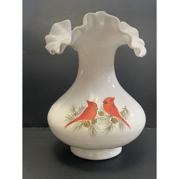 Fenton Cardinal - Etsy
